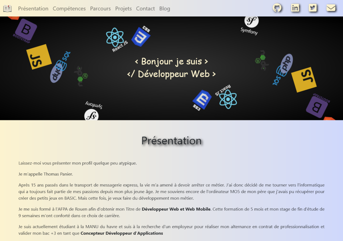 Portfolio | Thomas Panier